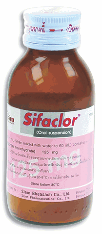 Sifaclor Dosage & Drug Information | MIMS Thailand