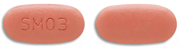 Image of Sitagliptin Plus Sandoz FC tab 50 mg/1,000 mg | MIMS Thailand