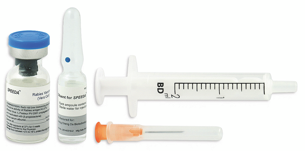 (+ amp diluent) 0.5 mL x 1's; (+ amp diluent) 0.5 mL x 5 × 1's