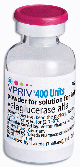 VPRIV Dosage & Drug Information | MIMS Thailand