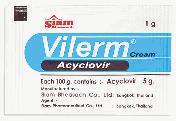 Vilerm Cream Dosage & Drug Information | MIMS Thailand