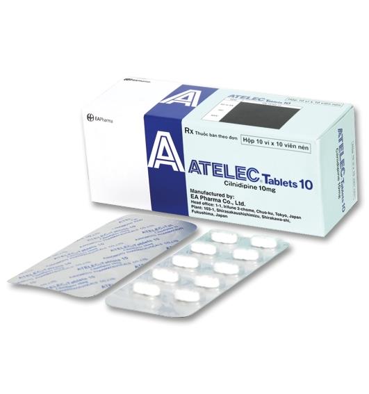 Liều dùng & Thông tin thuốc của Atelec | MIMS Vietnam